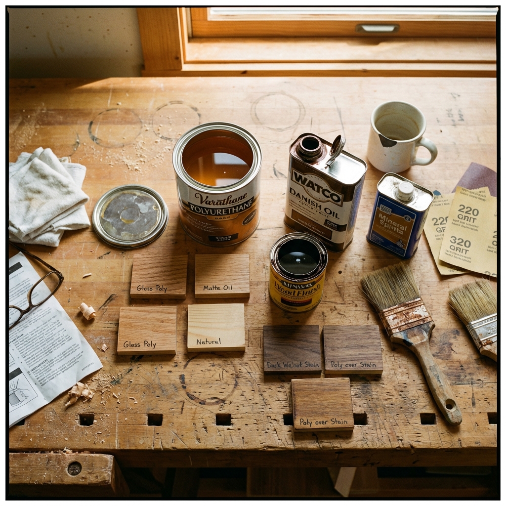 Mastering Wood Finishes: From Oil to Polyurethane | My Wood Creations ...
